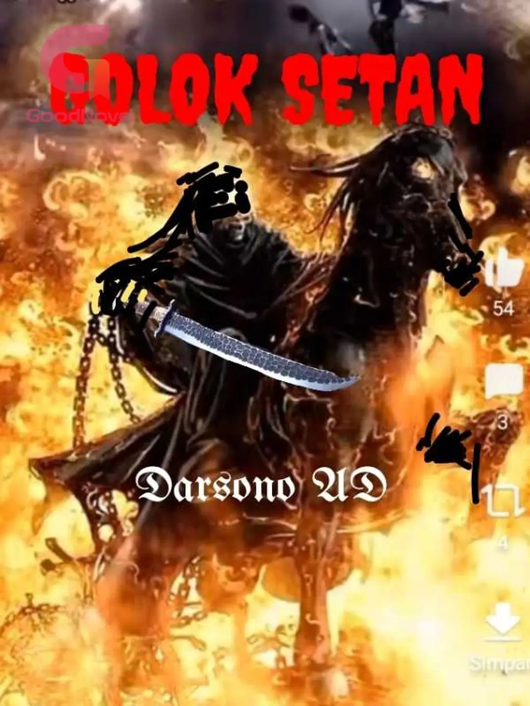 GOLOK SETAN - Baca Gratis Online oleh Darsono AD | GoodNovel